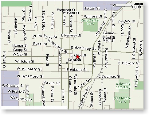 Melrose Map Direction